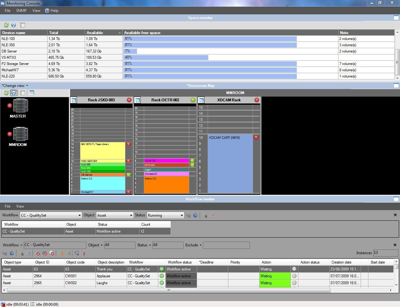 ETERE MONITORING CONSOLE