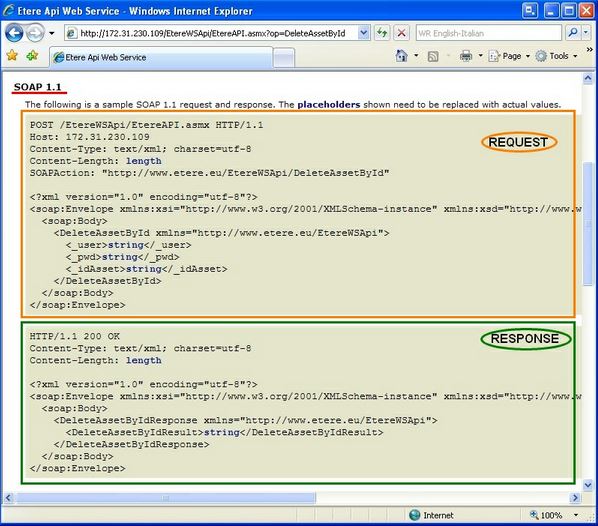 EA6753 ETERE WEB SERVICES