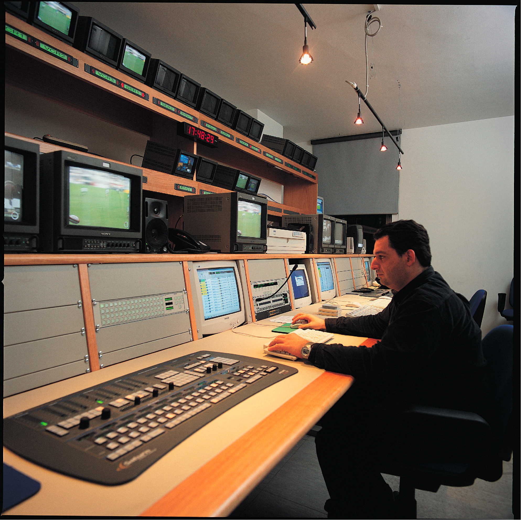 Etere for Netsystem.com, the first Italian satellite web-TV